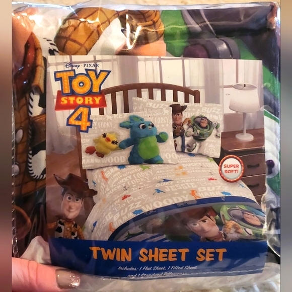 Disney | Bedding | New Disney Toy Story 4 Twin Sheet Set | Poshmark